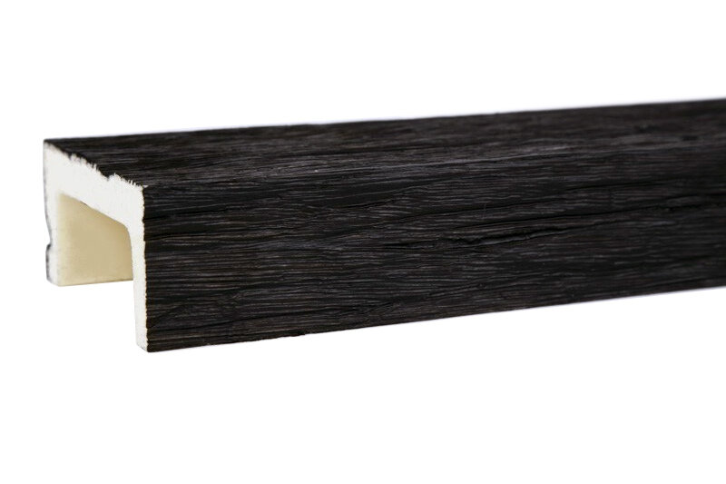 Балка из Полиуретана Уникс Славянский Стиль СС1 Венге Д2000хШ100хВ50 мм Грубая Обработка Топором.