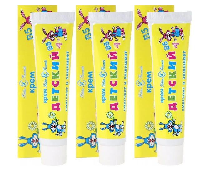 Невская косметика Крем детский, 40 мл, 3 штуки