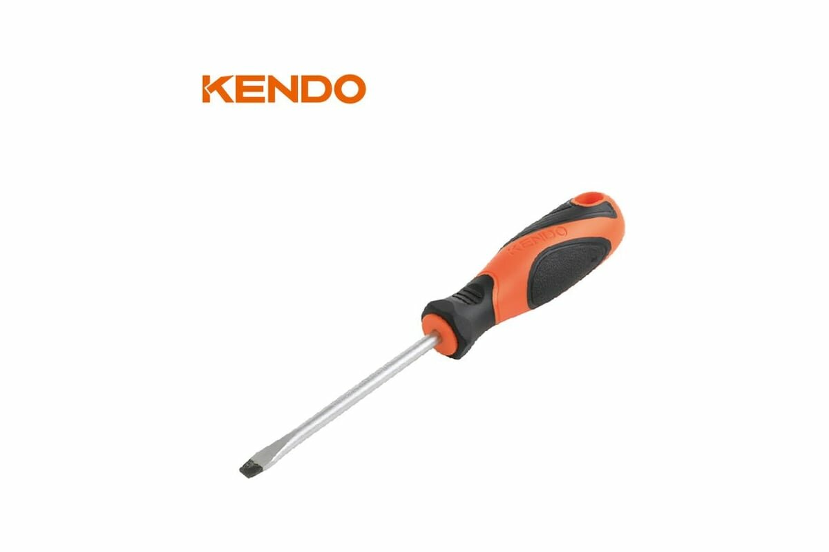 Отвертка KENDO SL5.5x75 мм 20105