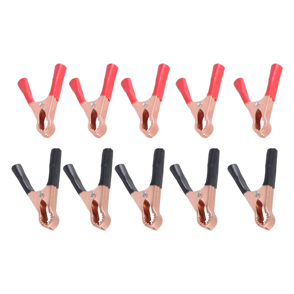 Аксессуары для питания, Зажимы-крокодилы с зубьями, 1 пакет 5 пар