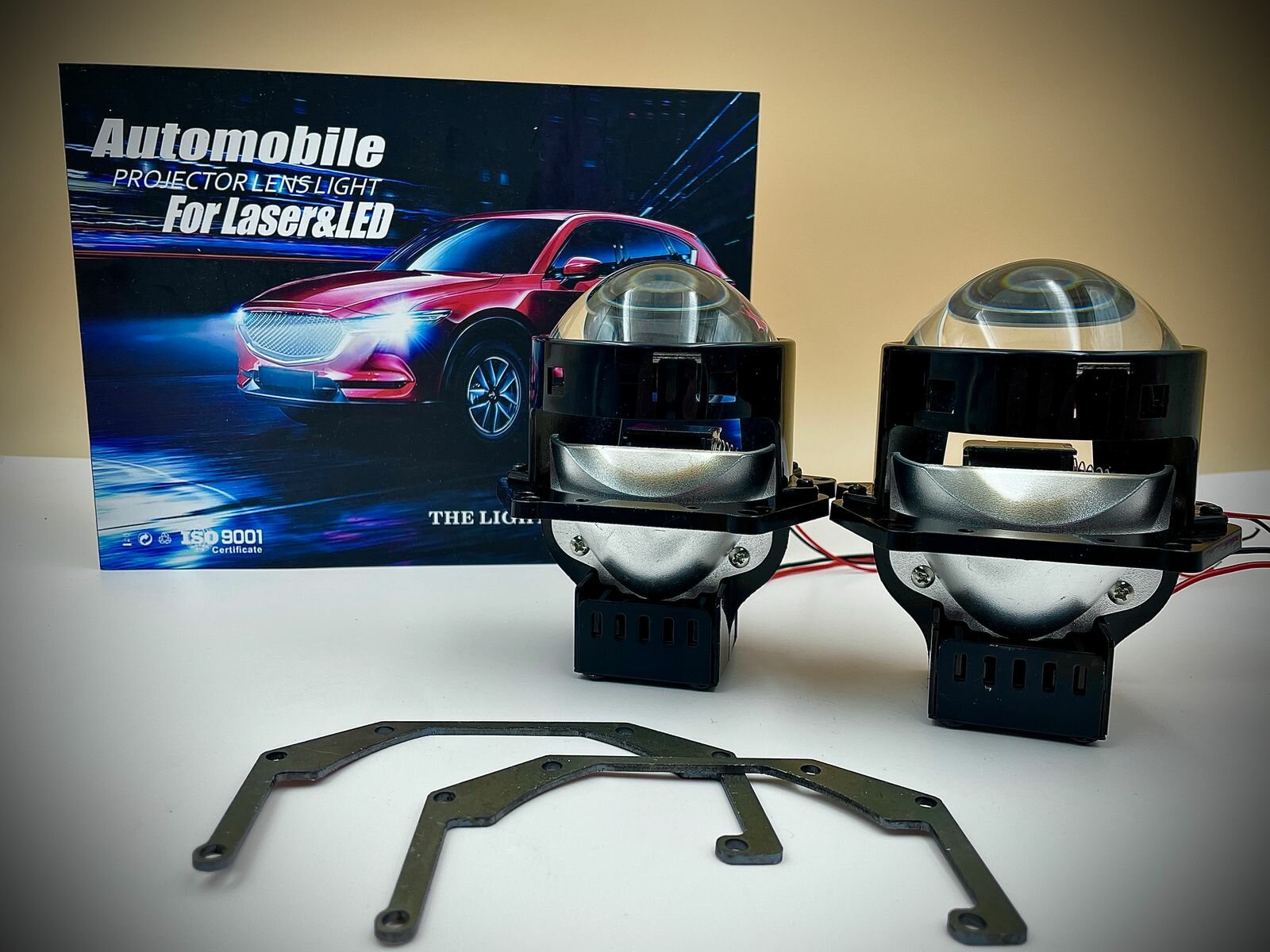 Би лед Bi-led линз для Peugeot 4007 2007-2012 / Линзы на Ситроен