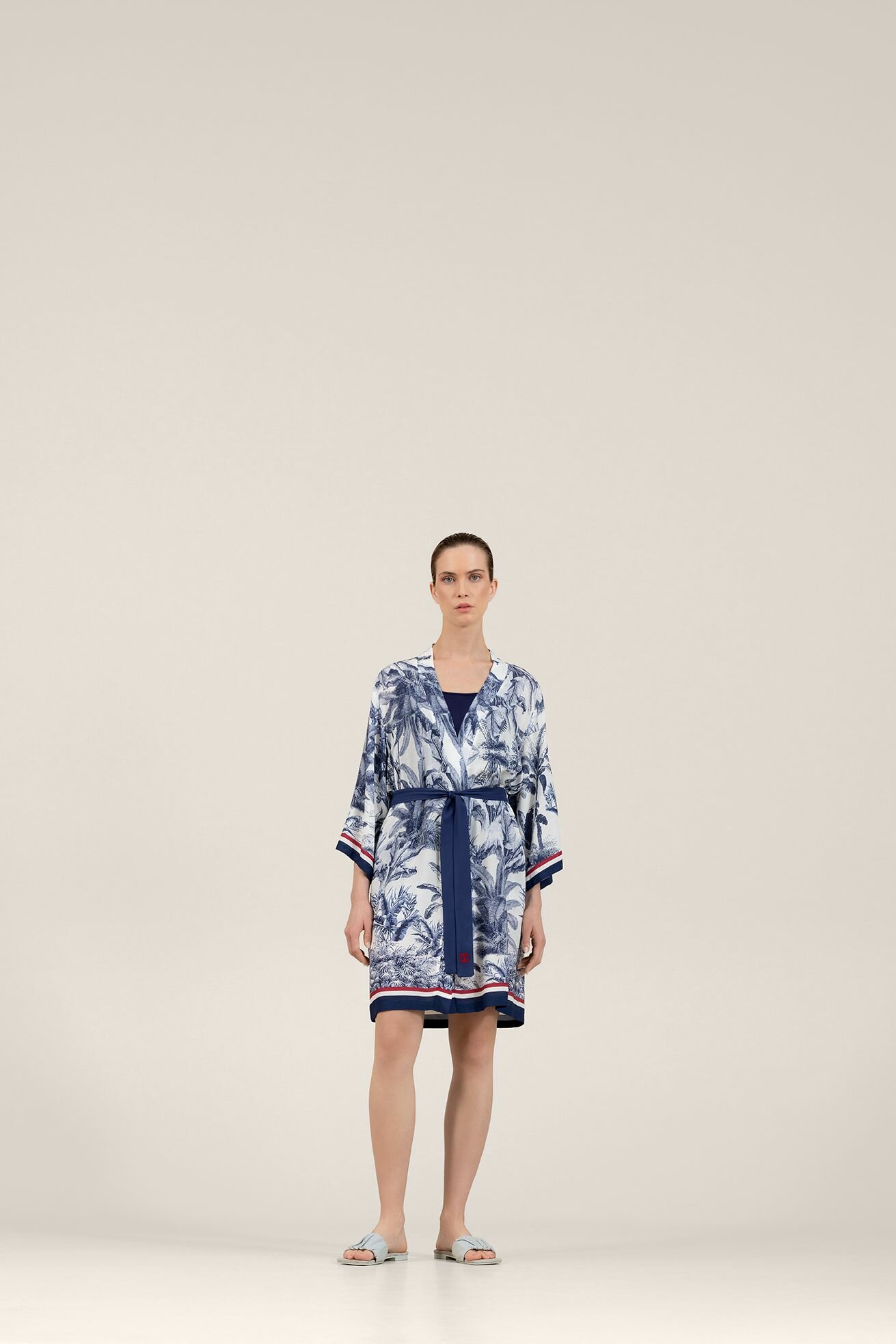 Халат-кимоно Весна-лето 2025