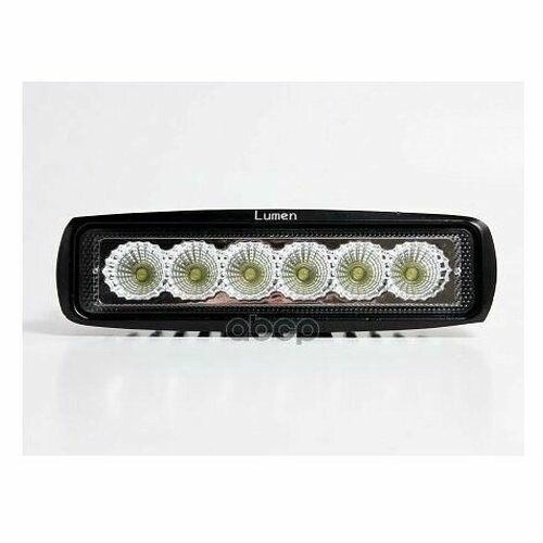 Фара светодиодная дополнительная 6 SMD 18W Epistar Black (Spot) LUMEN MLPSLE18WL2110S