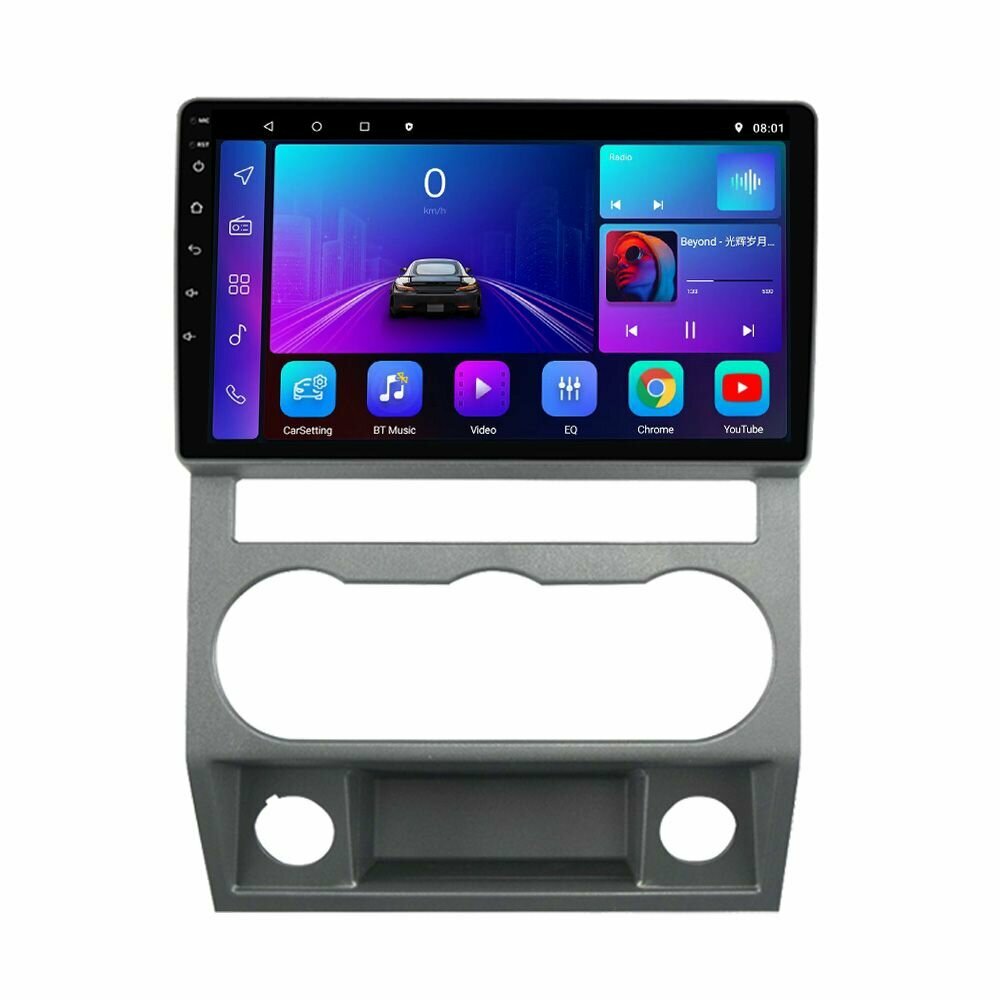 Автомагнитола для For GAZ Gazelle Next 2016+ 1+32G Android 12 9' WIFI Bluetooth/экран IPS, модем, камера заднего вида, GPS, FM, BT