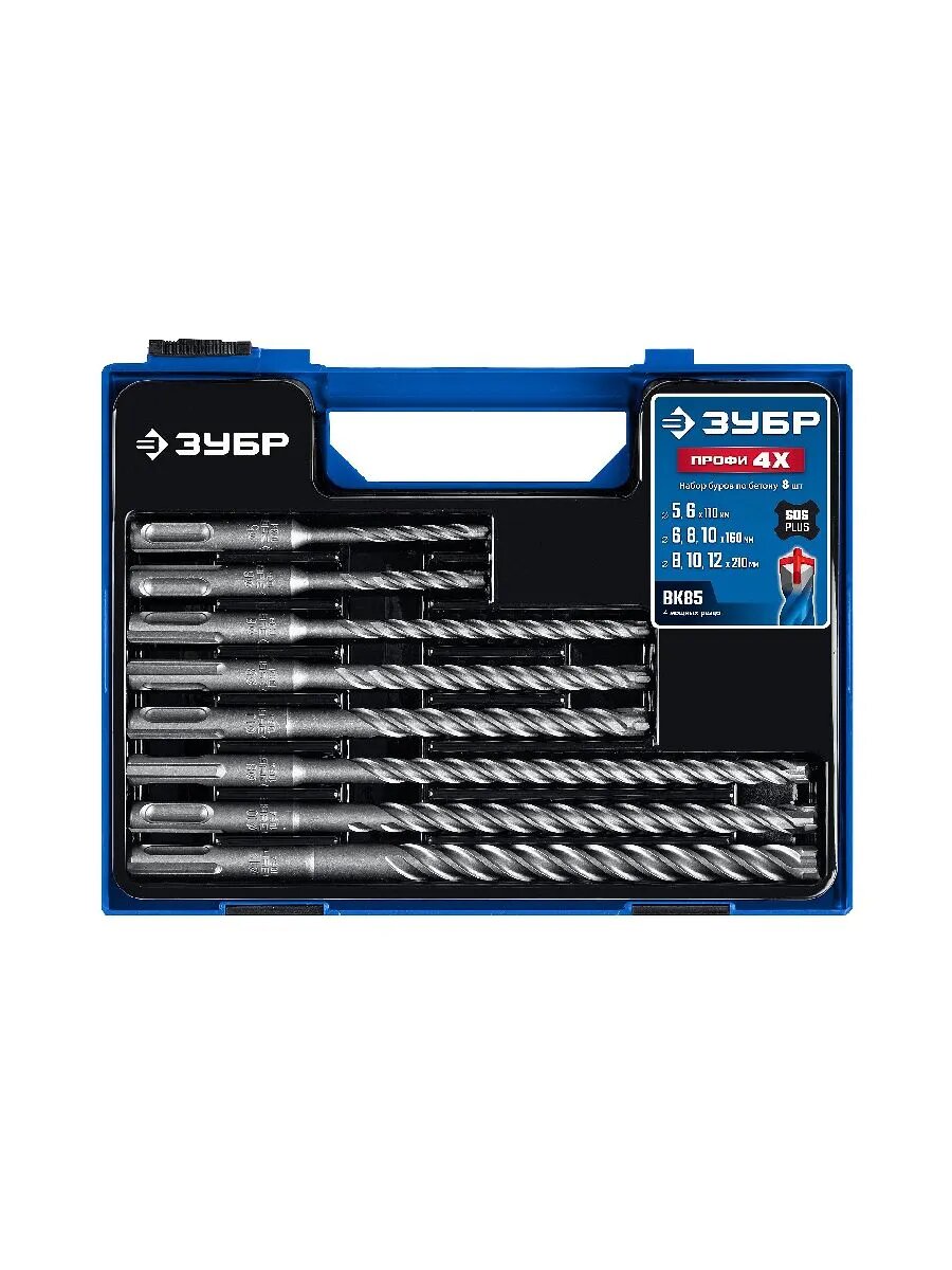 ЗУБР Набор SDS-plus буров 8 шт. 29313-H8-1