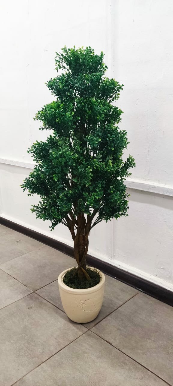 Дерево из самшита искусственное, 120 см, бренд CONEKO - декор для дома и офиса