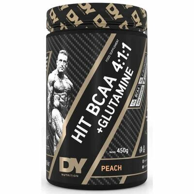 Аминокислоты Dorian Yates Nutrition BCAA GLUTAMINE 450 г, вкус: персик