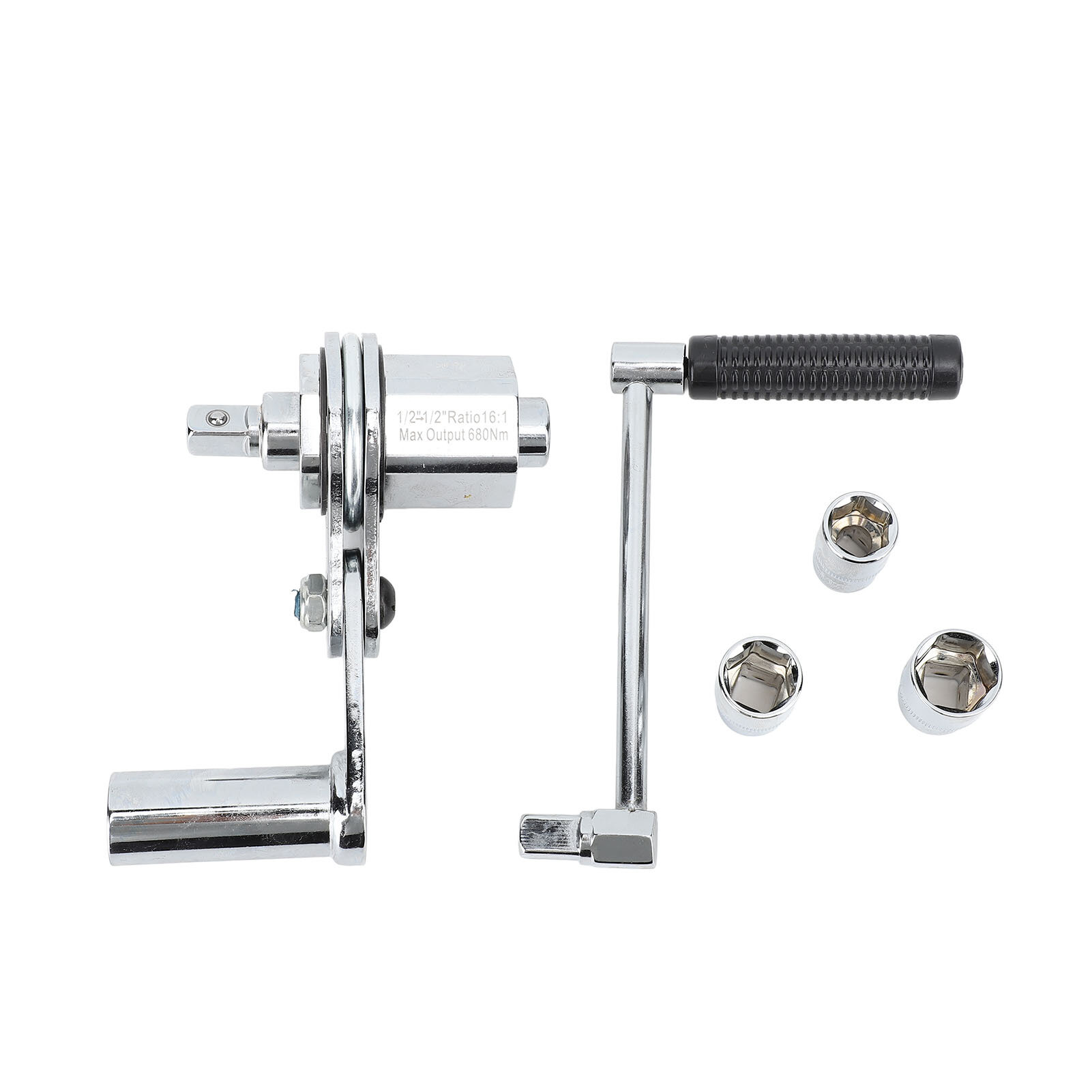 Крутящий момент мультипликатор набор гаечных ключей с высокой углеродистой сталью 1:16 1/2 привод с экономной съемки гайки для выдувания для ослабления автомобильных шин гайки