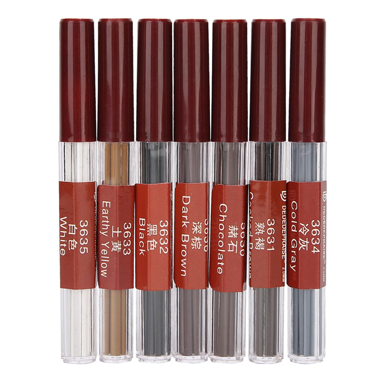 Цветной механический карандаш 2,0 мм, аниме-инженерное проектирование, автоматический стержень для карандашей