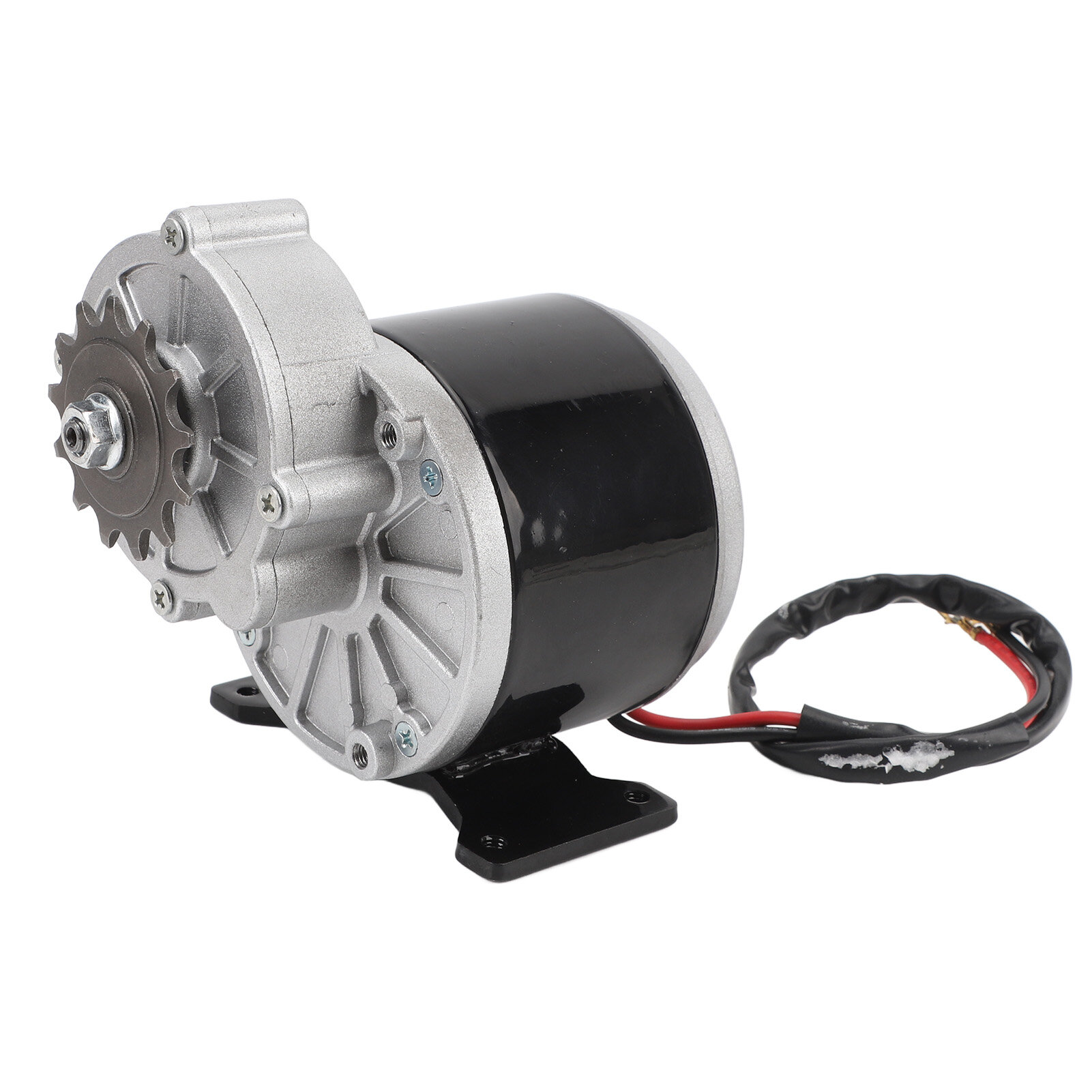 Редукторный двигатель 12 В 500 Вт 2500 об/мин 13 зубьев, щеточный, постоянного тока, для электровелосипедов, мотоциклов и сельскохозяйственной техники.