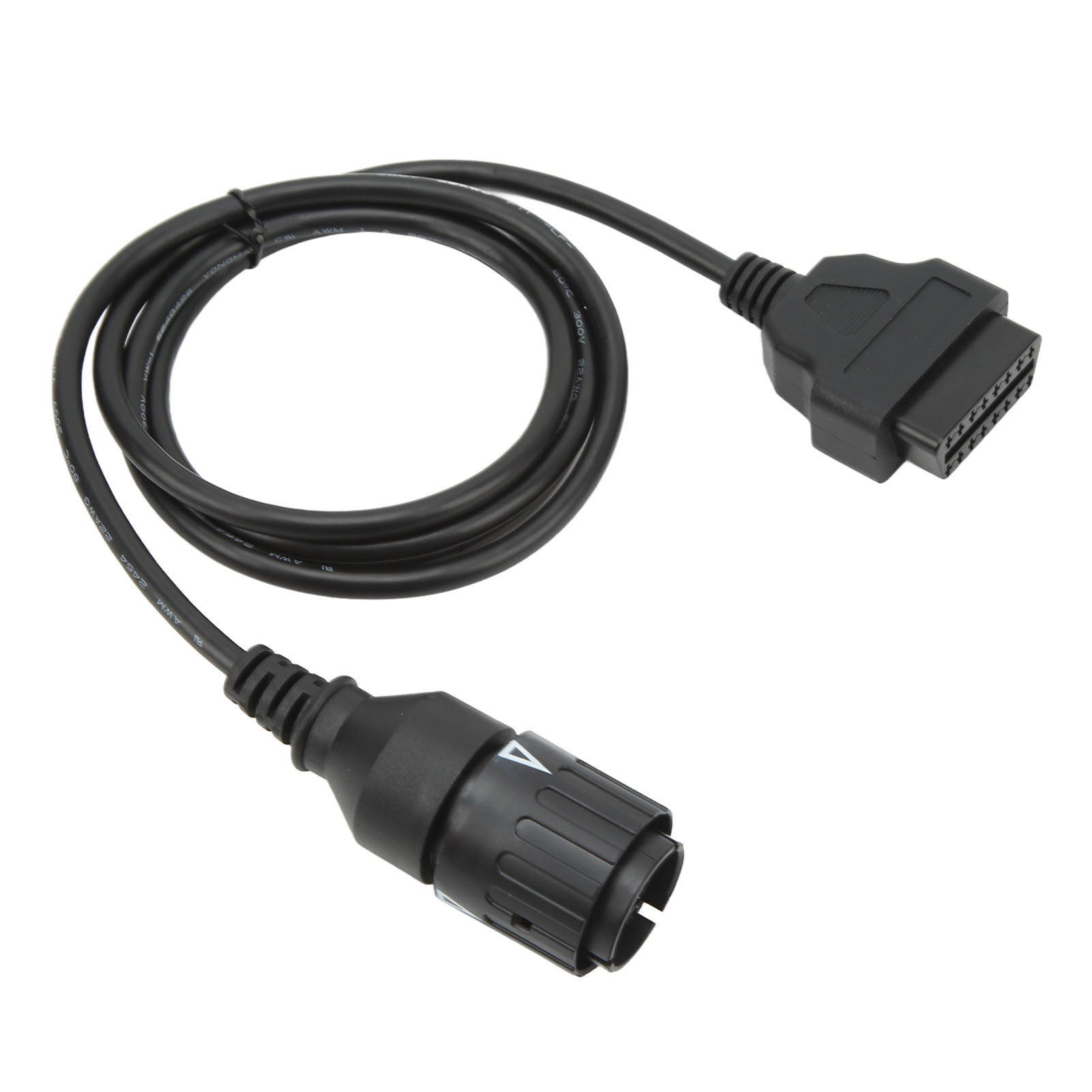 Адаптерный кабель OBD2 1,5 м, 10Pin Male 16Pin Female, для диагностического сканера ICOM D на мотоци