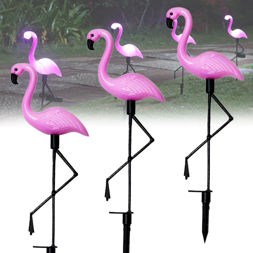 Наружные солнечные светильники Flamingo Garden Led Coats Lamps