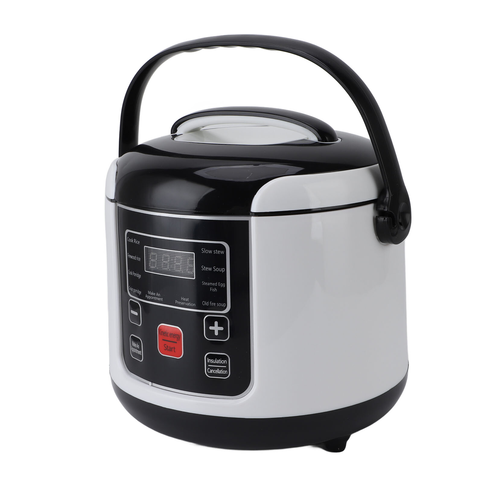 Автомобильная рисоварка 2 л портативная устойчивая к пригоранию многофункциональная мини-рисоварка с внутренней паровой корзиной для путешествий 12 В