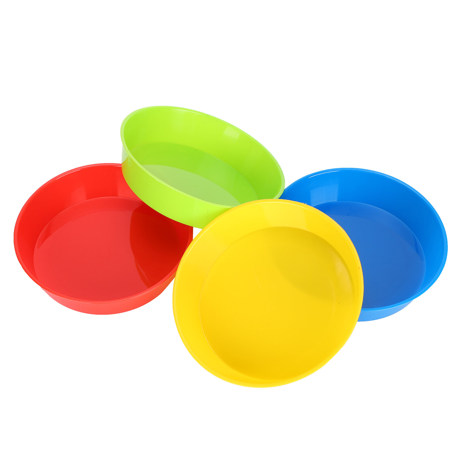 4 шт. пластиковые художник дети лоток для красок палитры студент ремесло DIY круглые поддоны аксессуар