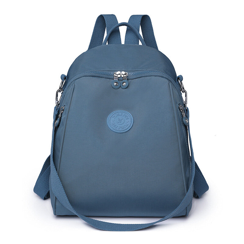 Рюкзак-мессенджер YUESITE, женский, нейлон, дышащий, синий, 20 л SQNKJ