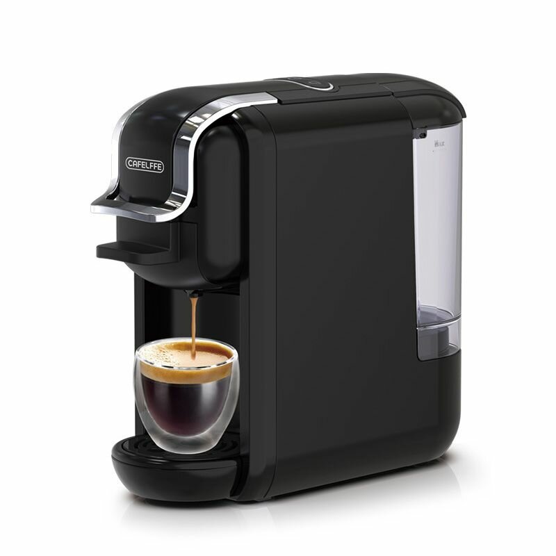 3 в 1 mульти-капсульная Кофемашина, CAFELFFE, 1450 Вт, чёрный -kpa
