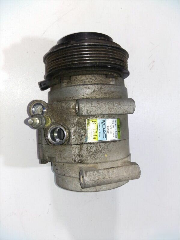 Компрессор кондиционера Ssangyong Actyon D20DTF Б/У с пробегом