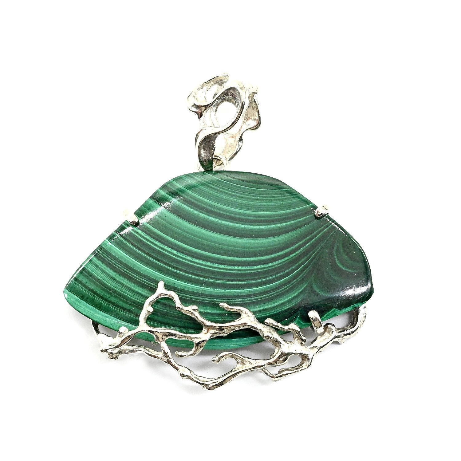 Подвеска, малахит