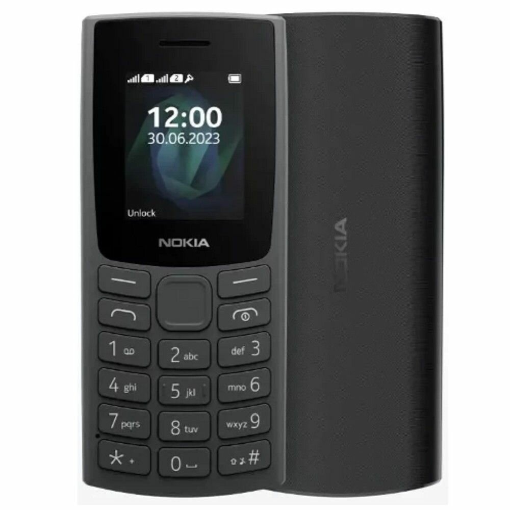 Nokia Мобильный телефон 105 4G TA - 1551 DS EAC CHARCOAL