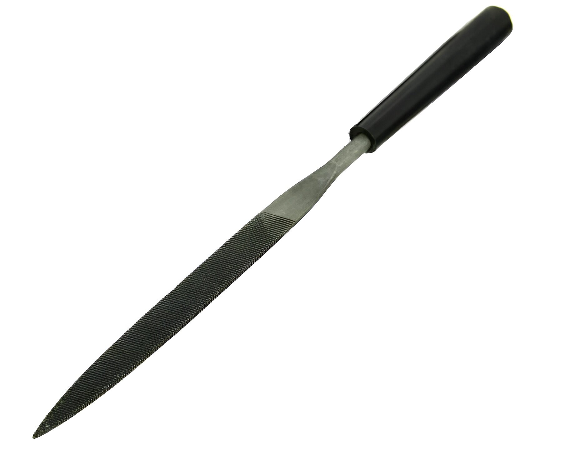 Надфиль SITOMO №0, плоский, с ручкой, для работы по металлу, 160 мм