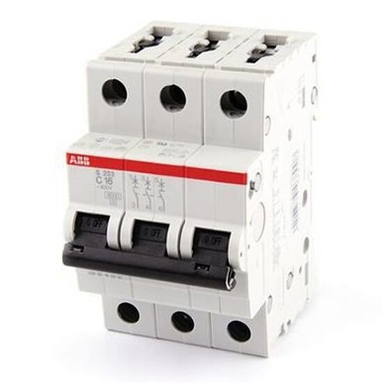 Автоматический выключатель Abb 3P C 63А 6кА SH203 C63, 2CDS213001R0634
