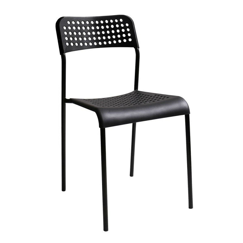 Стул Ника 7 СТ7, черный матовый, универсальный, металлический каркас СТ7/Ч
