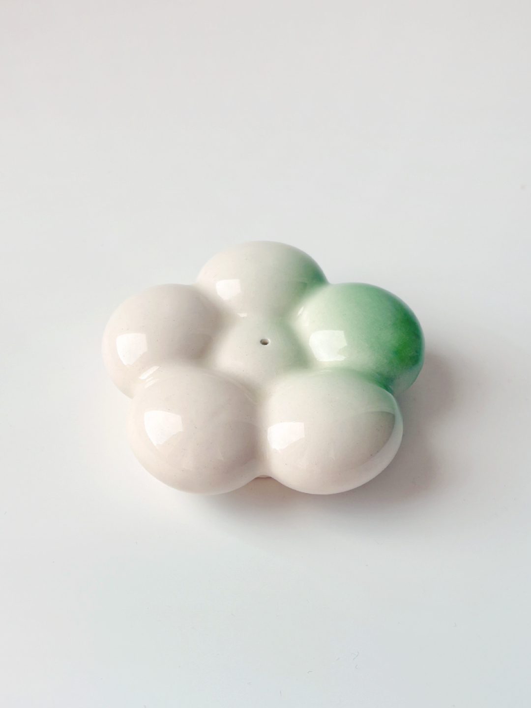 Подставка для благовоний "Цветок", керамическая, настольная, с градиентным эффектом