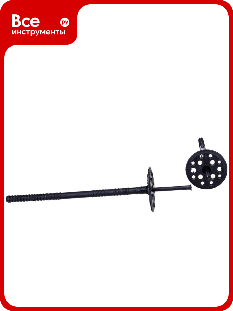 Дюбель, 25, для изоляции крепежная техника 10х200, 25 шт. 471012 БК
