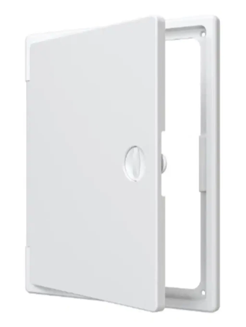 Люк-дверца визионер, накладной, с замком, ABS-пластик, 200x250x10,5 мм