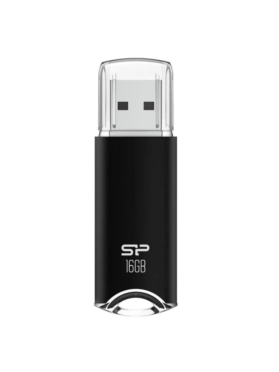 16 ГБ Helios H02 Black SP016GBUF2H02V1K черный USB 2.0 A