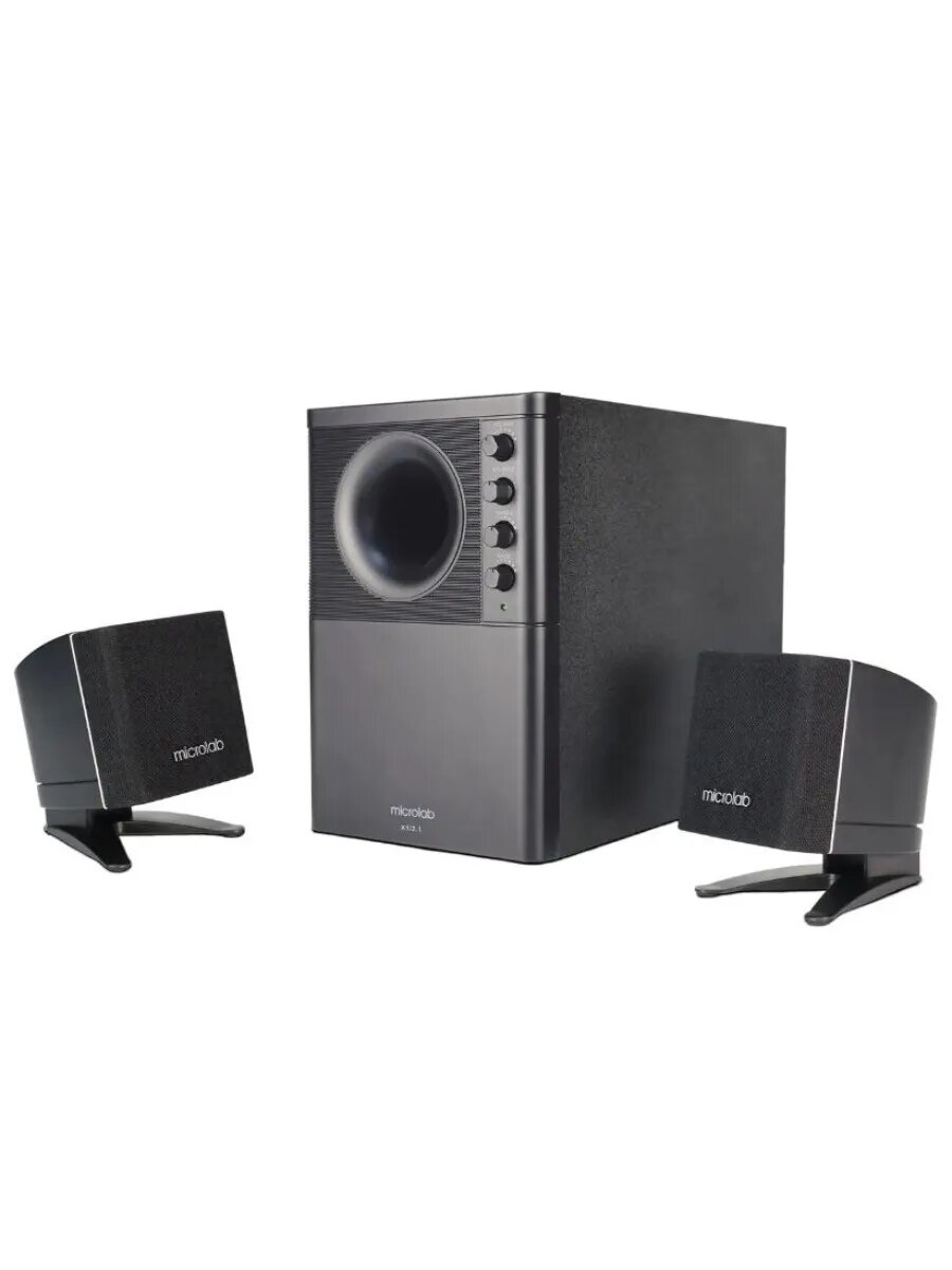 Колонки X1 BT черный - 2.1, 5 Вт