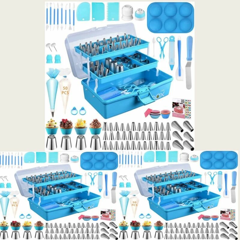 Набор для моделирования кондитерских украшений, 31 см х 20 см, 236 предм.