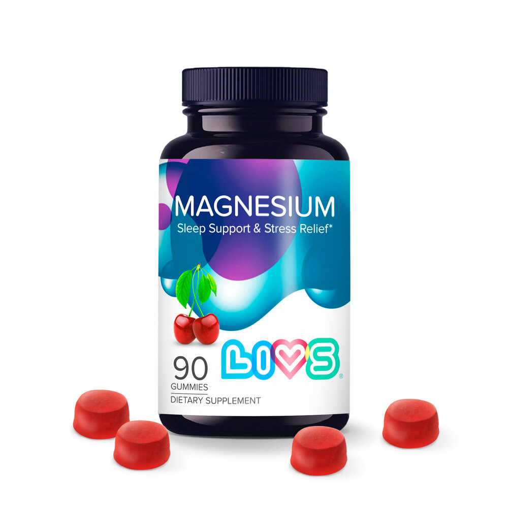 LIVS Магний цитрат со вкусом вишни мармелад пастилки N90