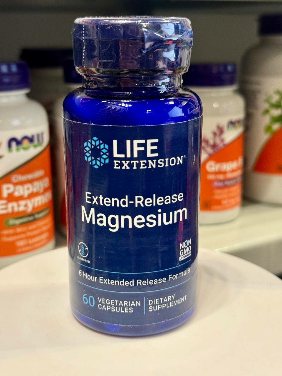 Life Extension Extend-Release Magnesium - Цитрат магния 60 капсул