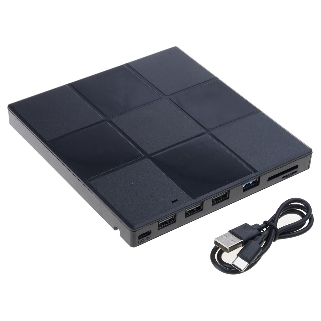 Комплект внешнего многофункционального оптического привода Jiugongge 7-в-1 и внешнего рекордера