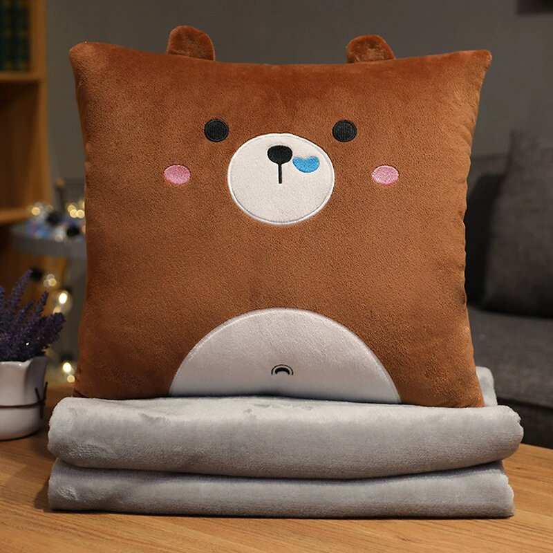 Зимняя грелка для рук, плюшевая игрушка для малышей, милый грелка-свинка для девочек для сна, вкладыш в кровать,