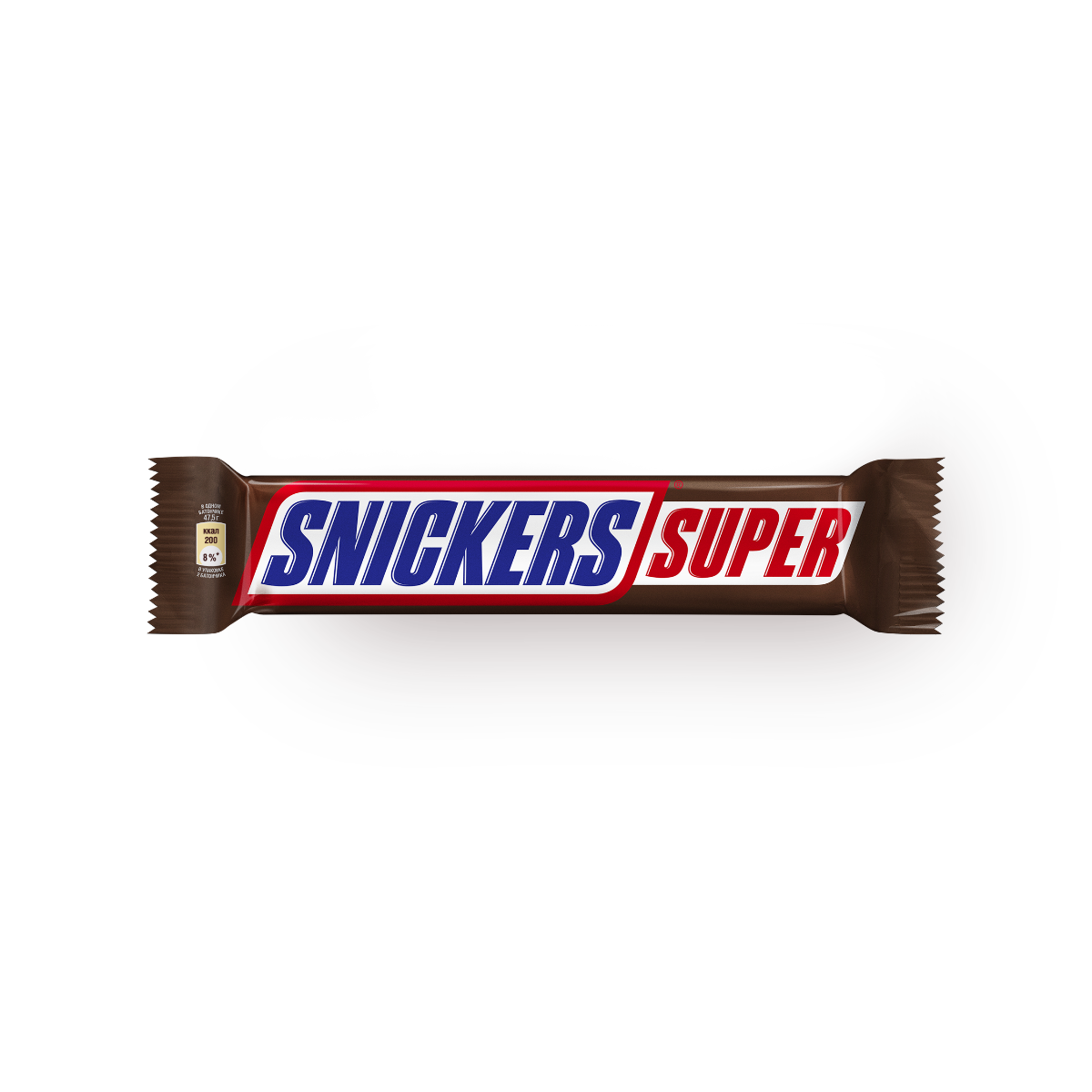 Батончик Snickers "Super" с арахисом в молочном шоколаде, 80 г