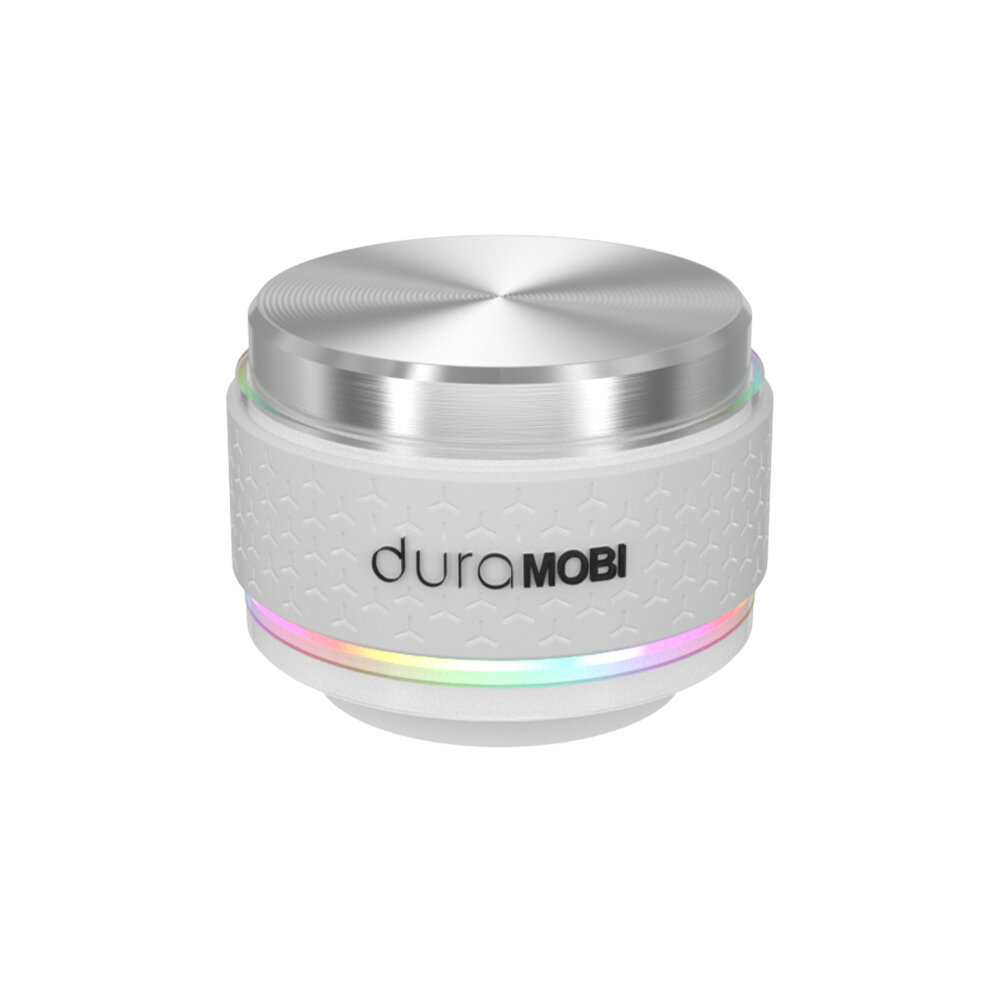 DuraMOBI Беспроводная колонка с костной проводимостью, портативная и компактная мини-колонка с магнитным креплением, Bluetooth, RGB-подсветкой и неоновыми эффектами, водонепроницаемость IP54, музыкальный плеер для дома, улицы и путешествий.