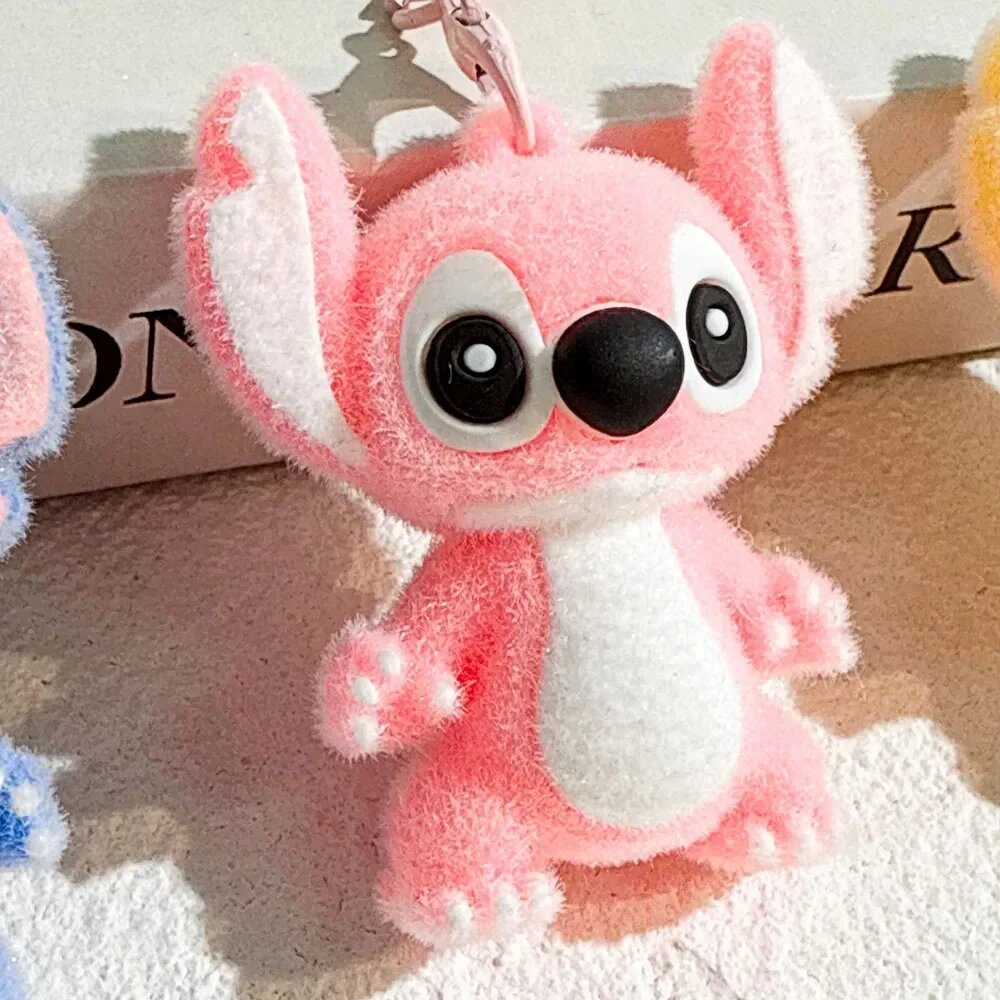 Игрушечный брелок Lilo & Stitch (милый): подвеска-фигурка аниме-стич — женский, автомобильный брелок для девочек, детский подарок на день рождения