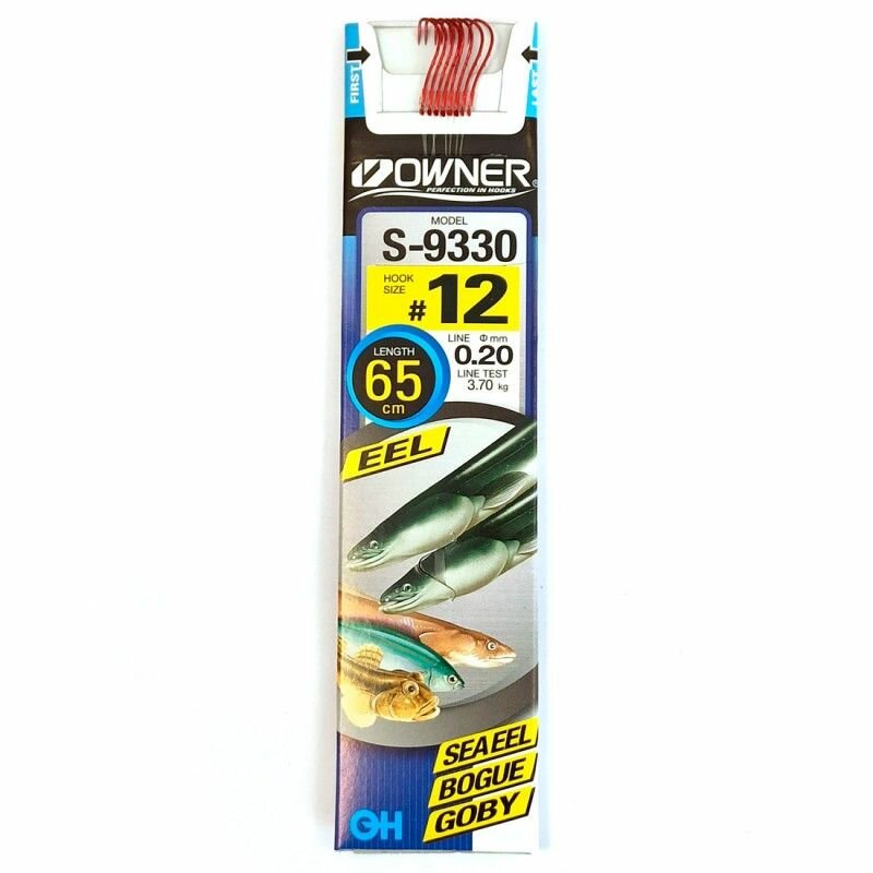 OWNER Поводок готовый S-9330 №12 8шт