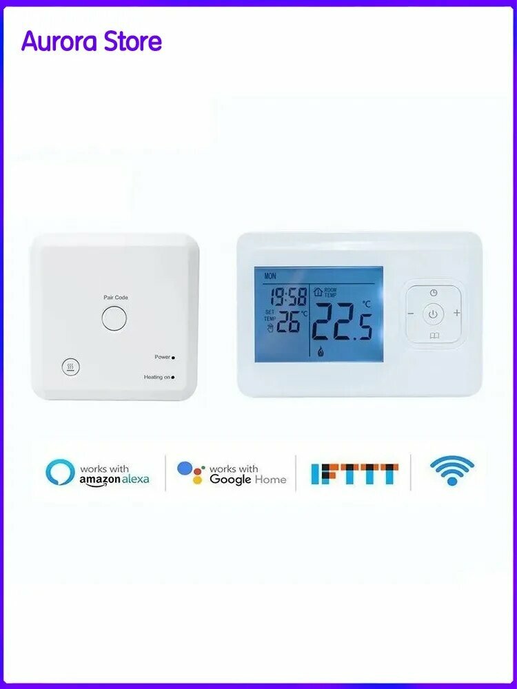 Терморегулятор/термостат Универсальный, Для газового котла, белый