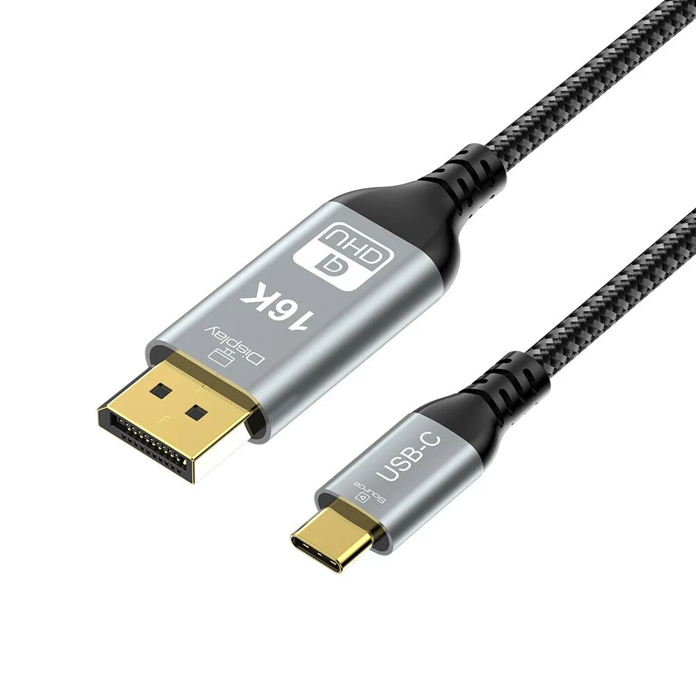 Кабель Type C — DisplayPort 2.1 Jasoz