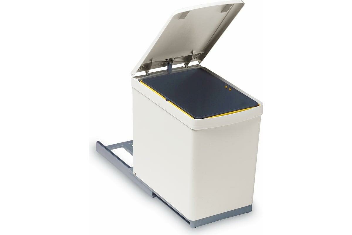 Система сортировки мусора Alveus Albio 10 1x16 L 227985 цвет Белый