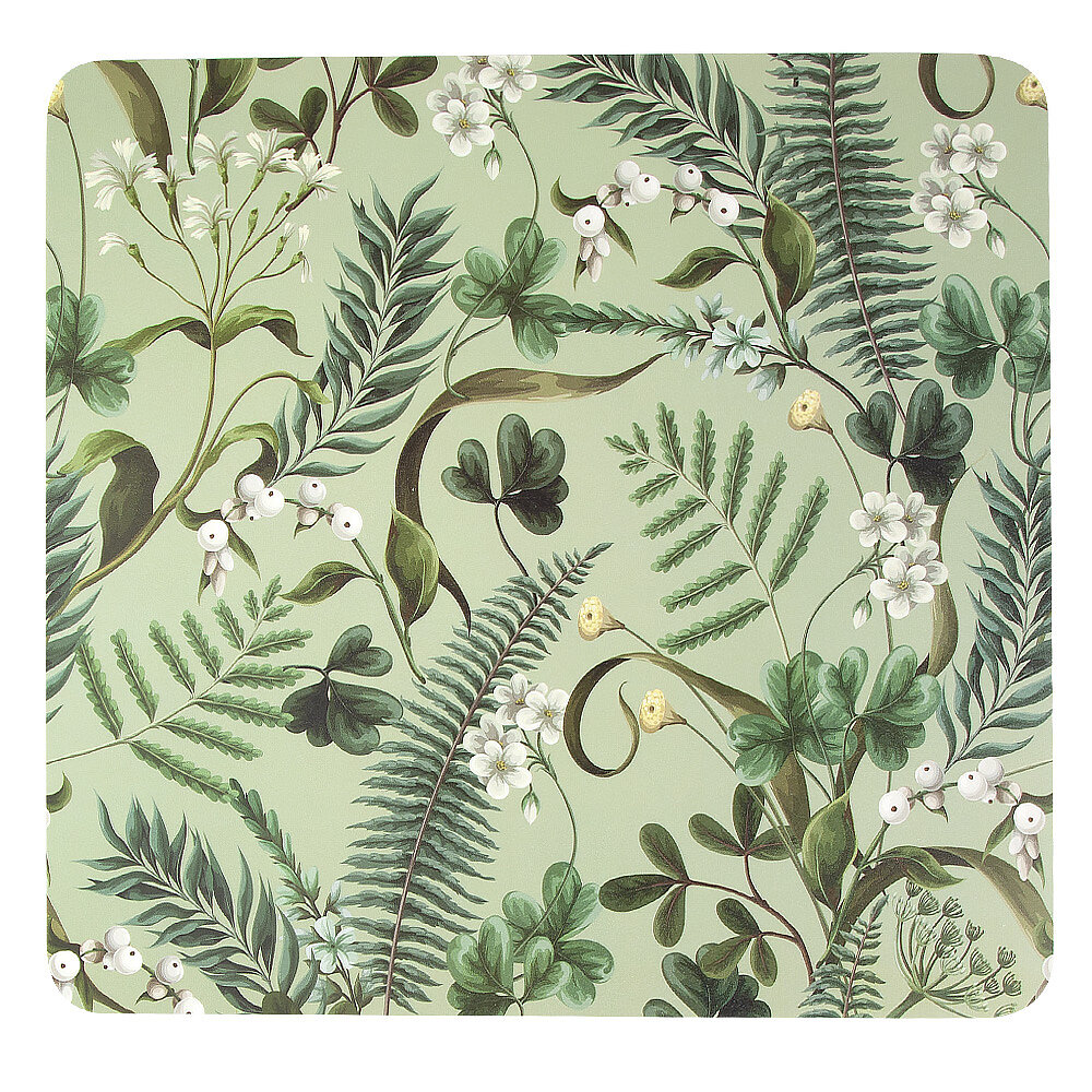 Салфетки на стол сервировочные набор 4 шт. 30х28см, растения, Nouvelle