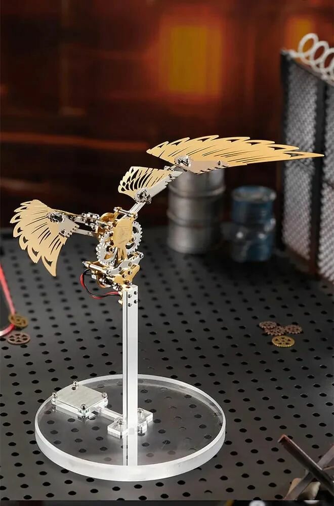 Конструктор DIY Cyberpunk механические крылья "Тень Пламени" - Gold