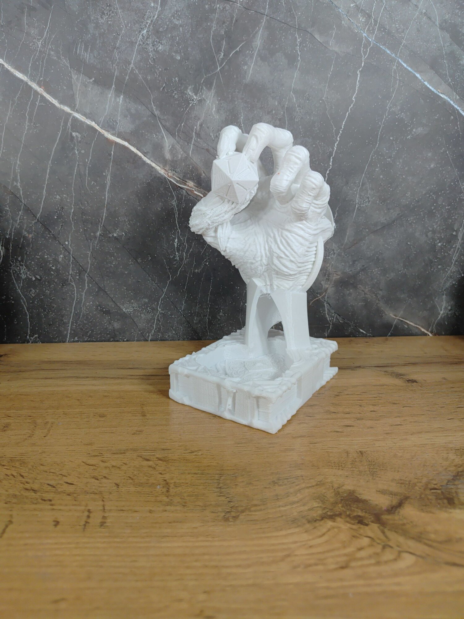 Рука падшего, башня для кубиков днд, dice tower dungenos & dragons