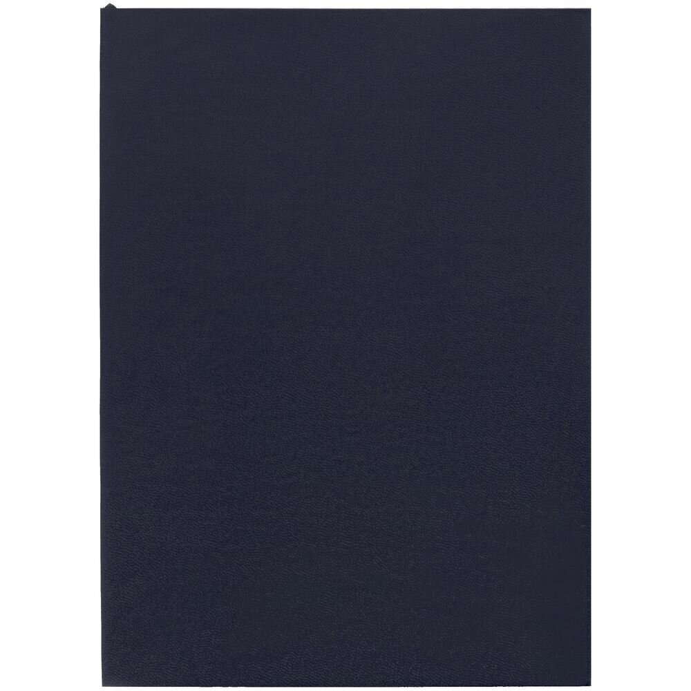 Ежедневник Flat Light, недатированный, иссиня-черный, 14,7х20,6х1 см