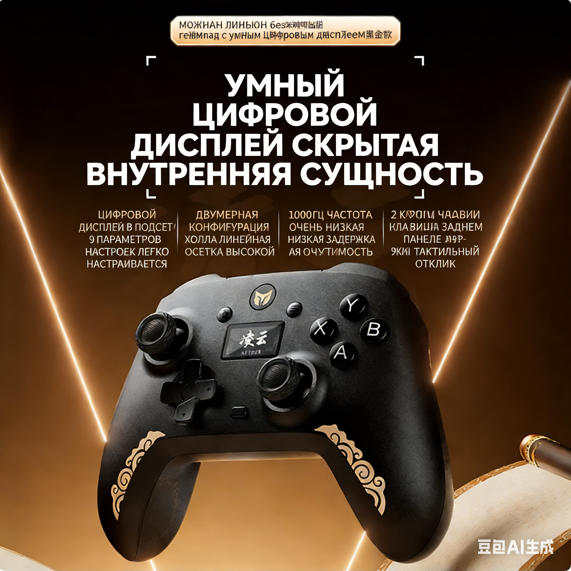 Мо Цзян Лин Юнь- беспроводной геймпад для ПК, Телефона, Nintendo, Steam Deckv