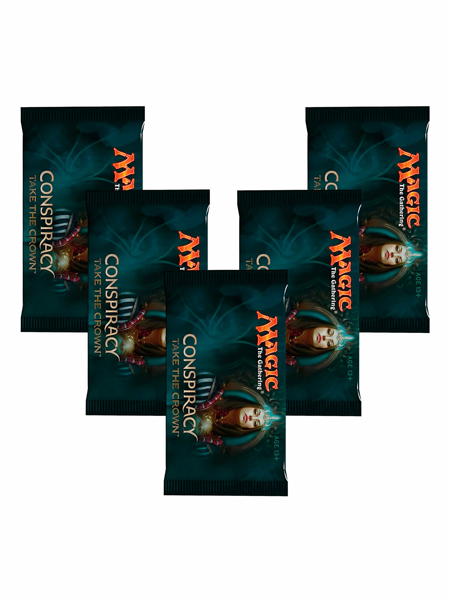 Magic The Gathering: 5 бустеров MTG издания Conspiracy - Take the Crown на английском