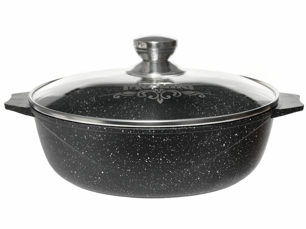Жаровня 3л Гранит black Induction Pro